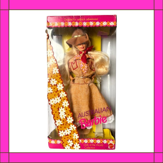 1993 MATTEL BARBIE DOLLS OF THE WORLD, AUSTRALIA #3626 - Dungeon Toys